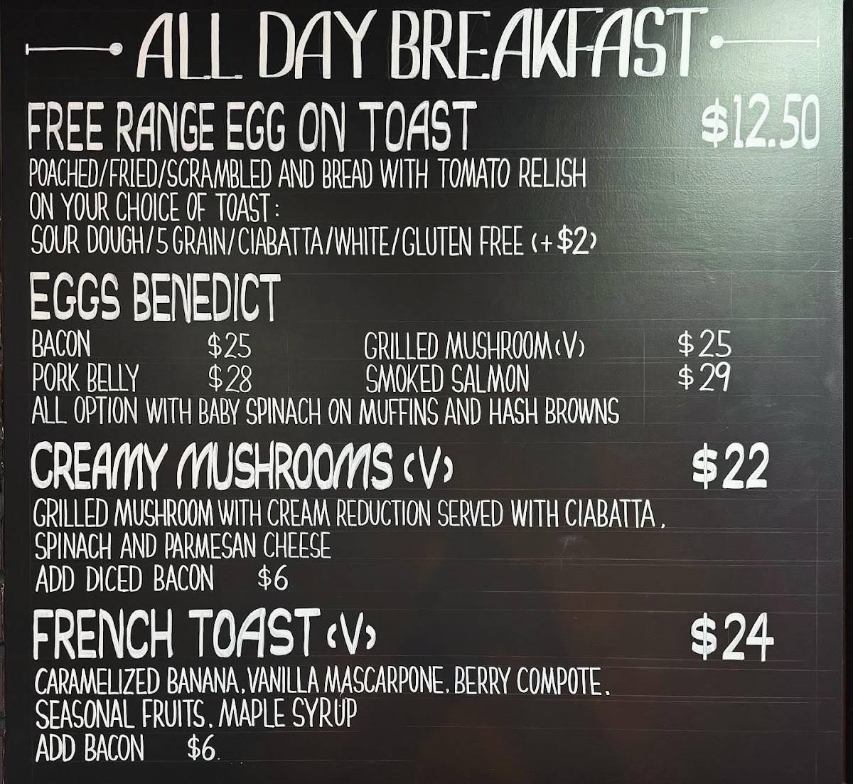 Menu at 21 Grams Cafe & Patisserie, Auckland