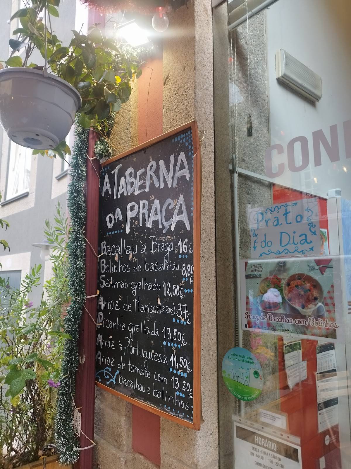 Menu em A Taberna da Praça restaurante, Braga