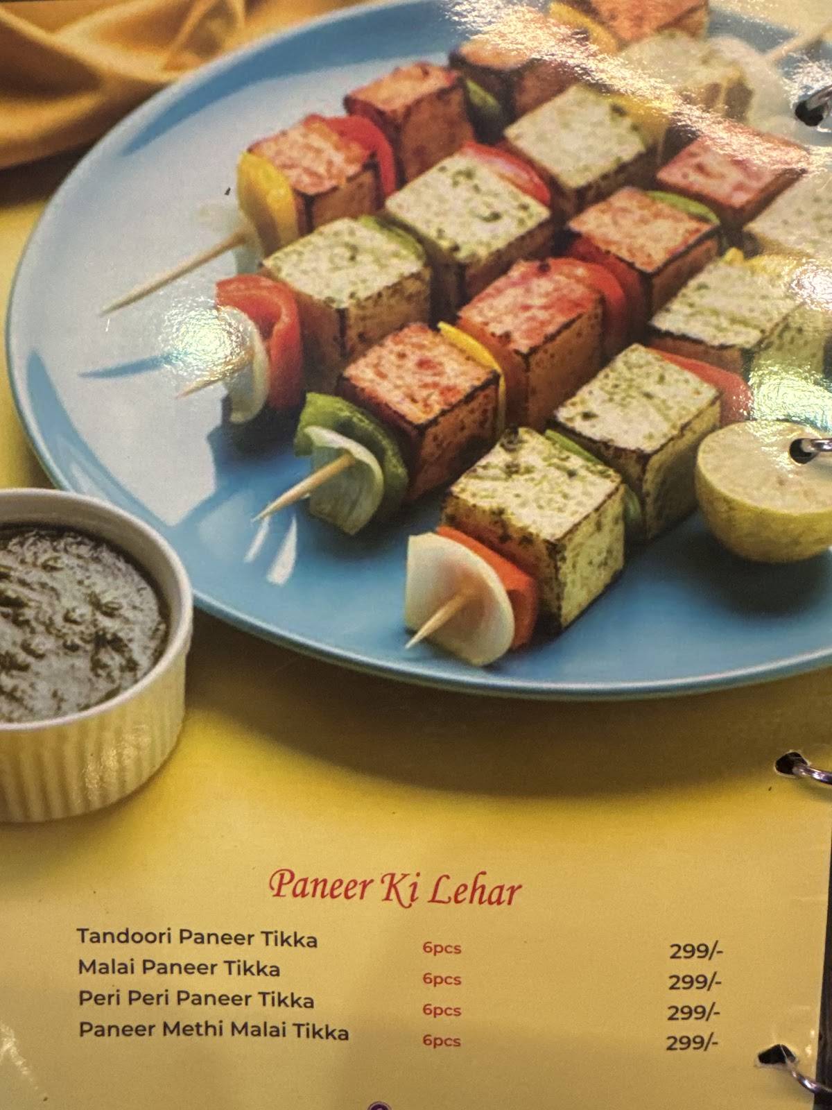 Menu at AAA FOODS & ROOFTOP CAFE, New Delhi
