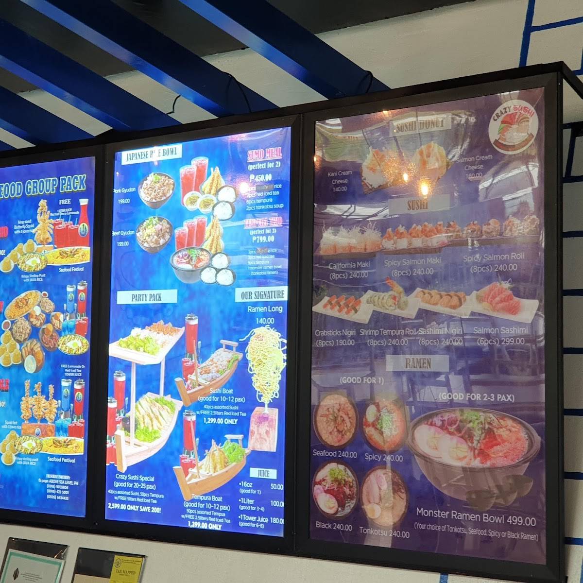 Menu at Above Sea Level Solenad Nuvali restaurant, Santa Rosa