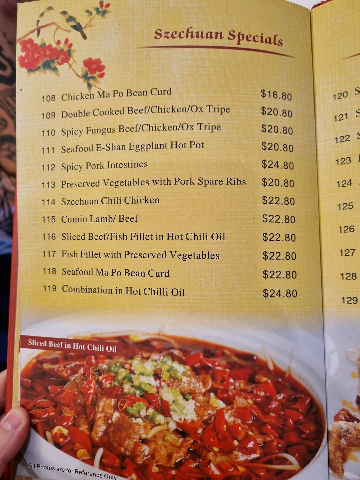 Menu at Kingdom Chinese Restaurant 東海海鮮酒家, Adelaide