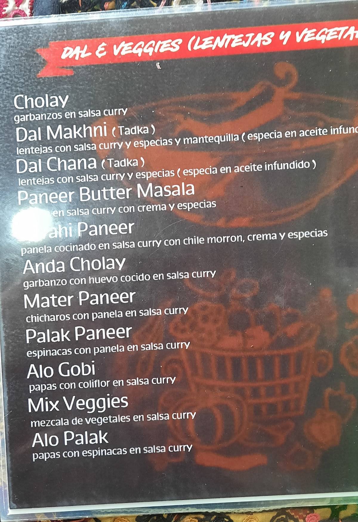 Menu at Ali Corner IndoPak food 100%Halal restaurant, Zapopan