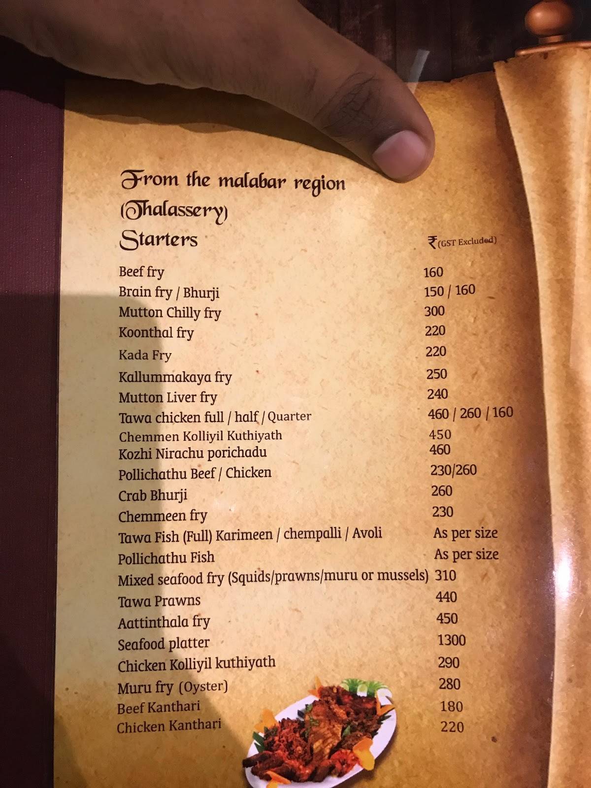 Menu at Alibaba & 41 Dishes - Thrissur, Thrissur