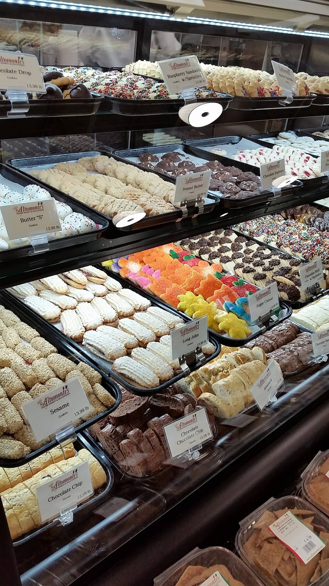 Menu at Altomonte's Italian Market restaurant, Doylestown