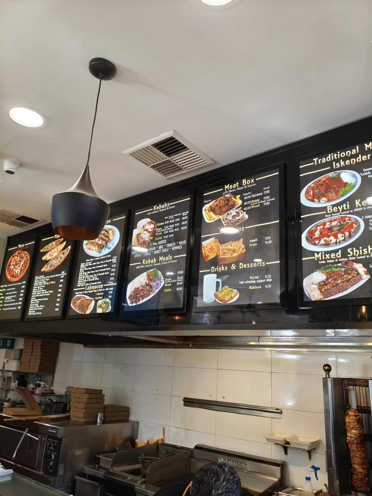 Menu at Antep Mangal restaurant, Mount Lawley