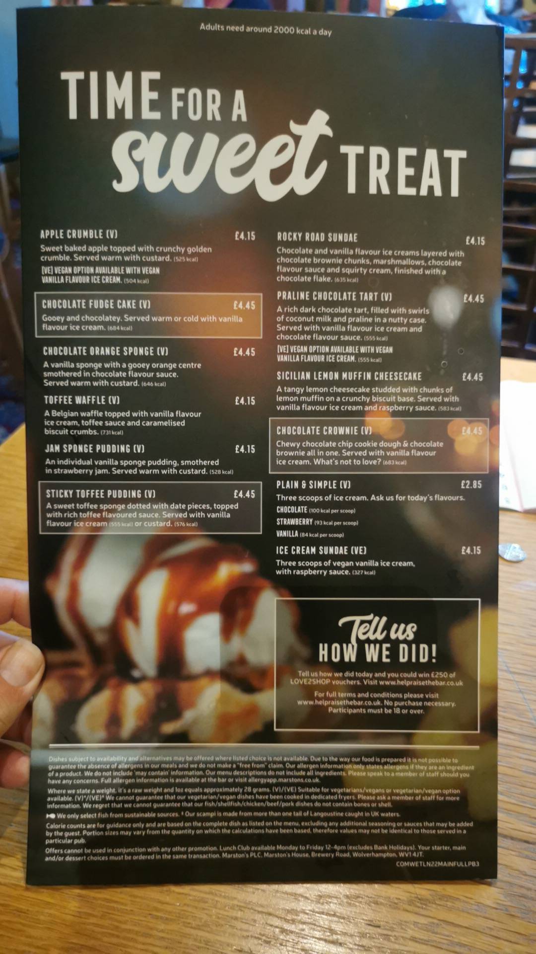 Menu at Arrow pub & bar, Yeovil, The Forum