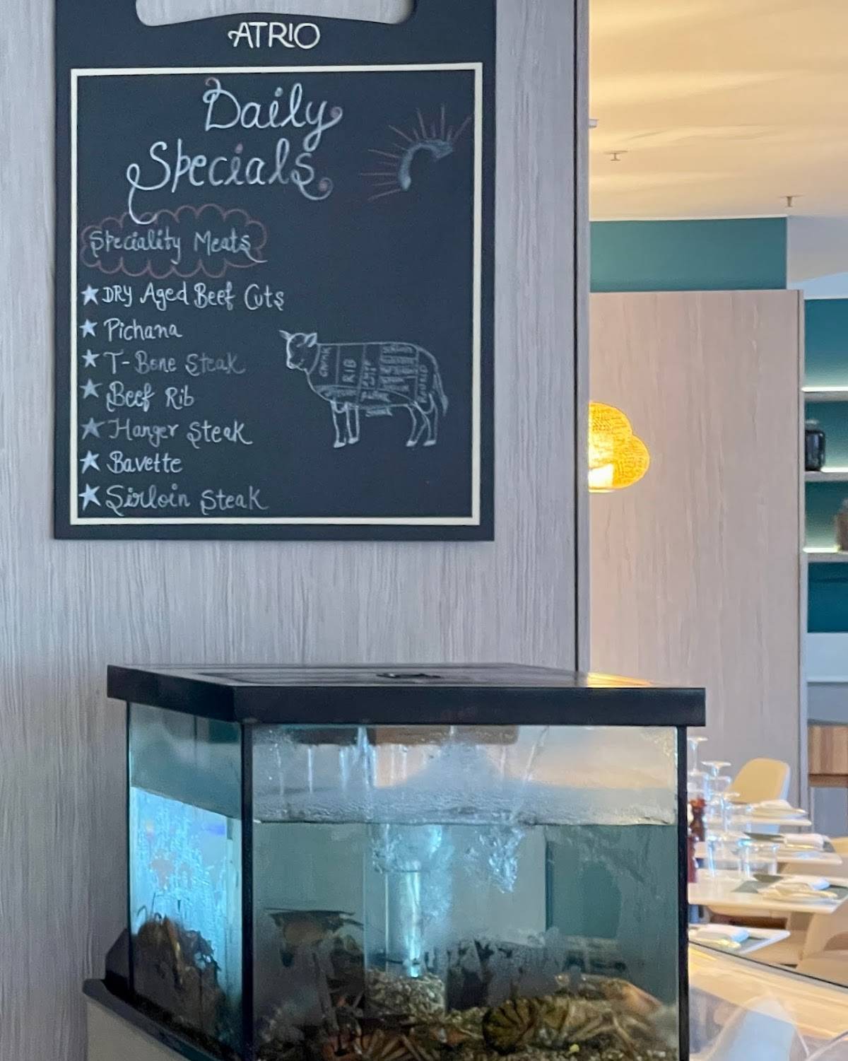 Menu at Atrio Lobby Bar & Restaurant, Saint Julian's