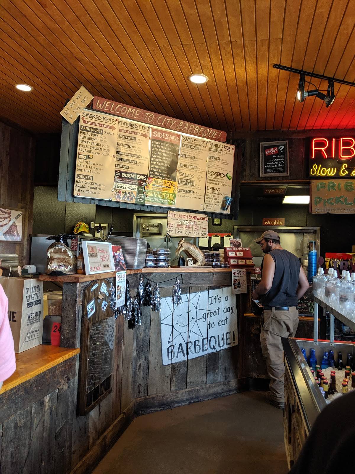 Menu at City Barbeque, Beavercreek, N Fairfield Rd