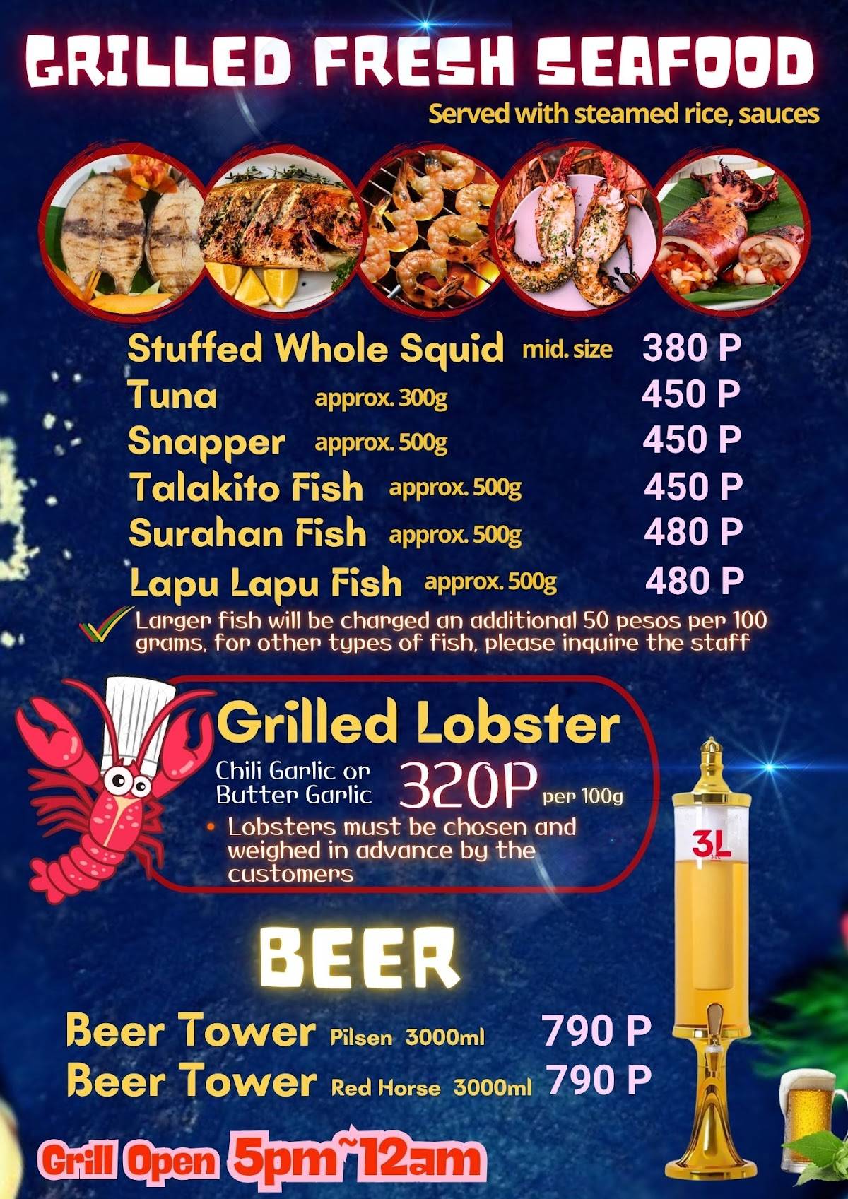 Menu at BURNING SUN KOREAN AUTHENTIC RESTAURANT(엘니도 버닝선 한식당), El Nido