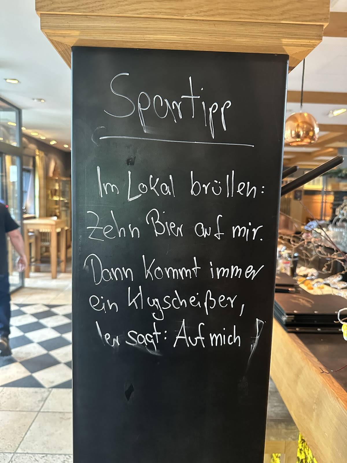 Speisekarte von Die HECKE in Bad Füssing pub & Bar, Bad Füssing
