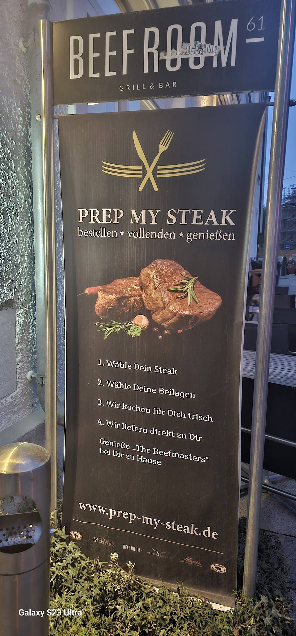 Speisekarte von BEEFROOM61 steakhaus, München