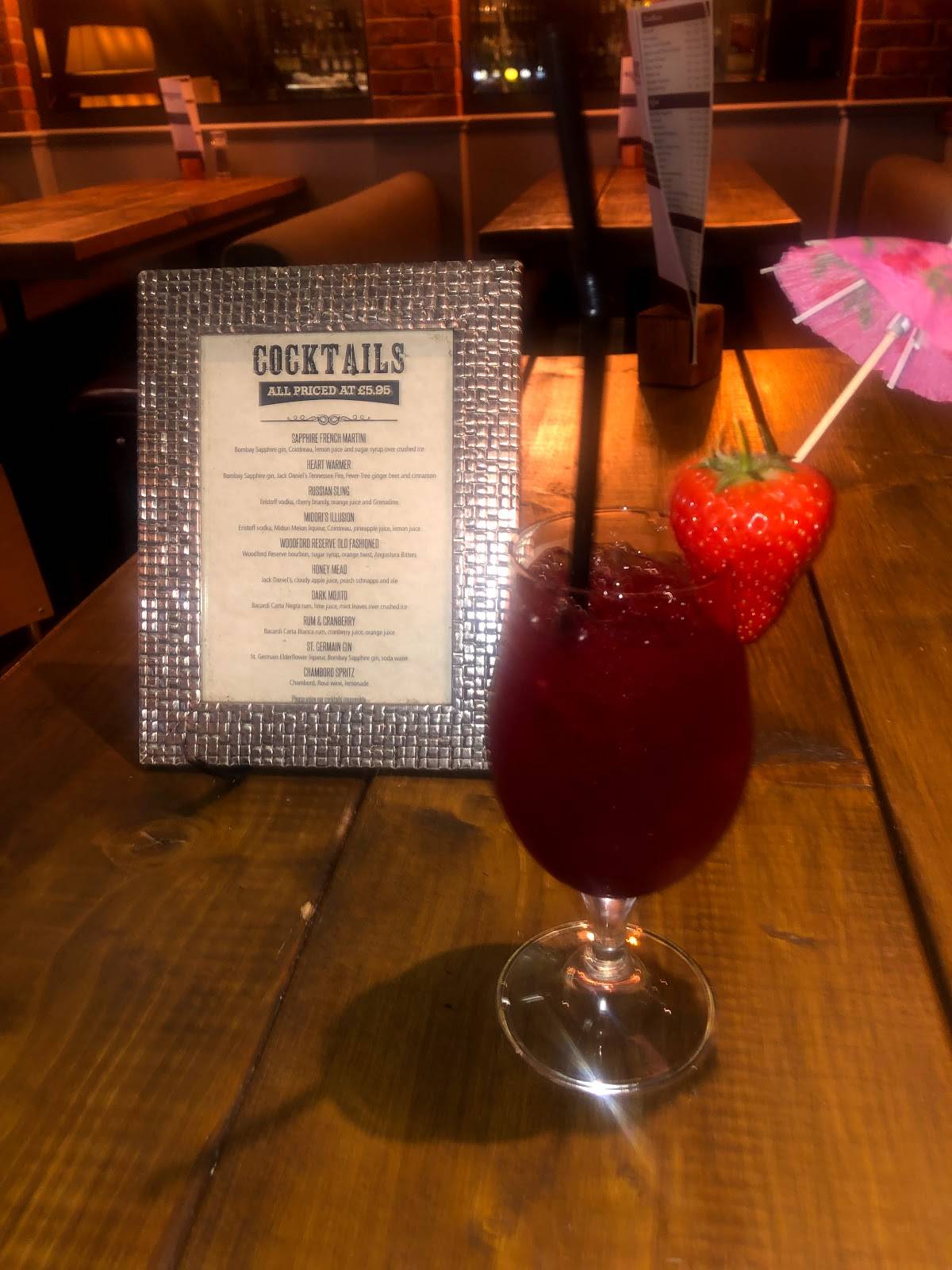 Menu at Beetroot Bar & Grill, Bonnyrigg