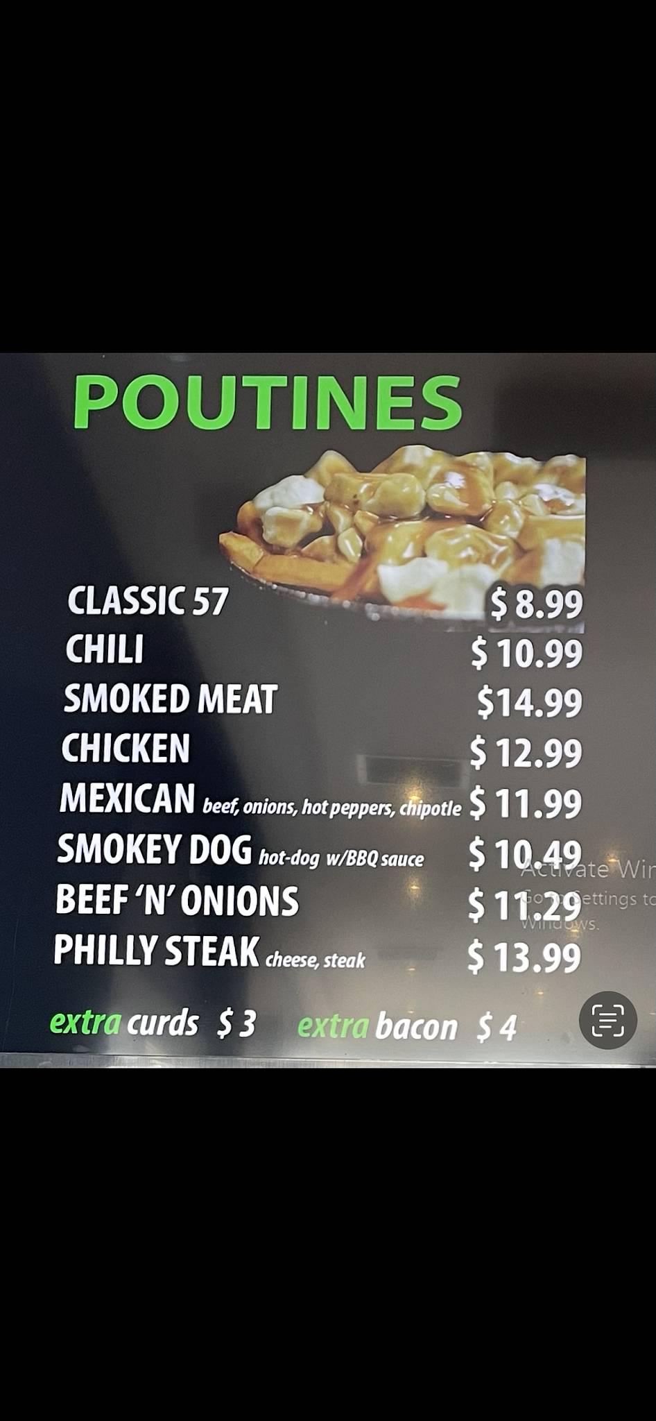 Menu at Big Bites Kingston restaurant, Kingston