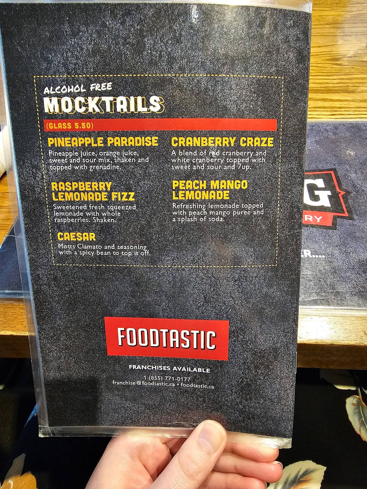 Menu at Big Rig Kitchen & Brewery - Ogilvie restaurant, Ottawa