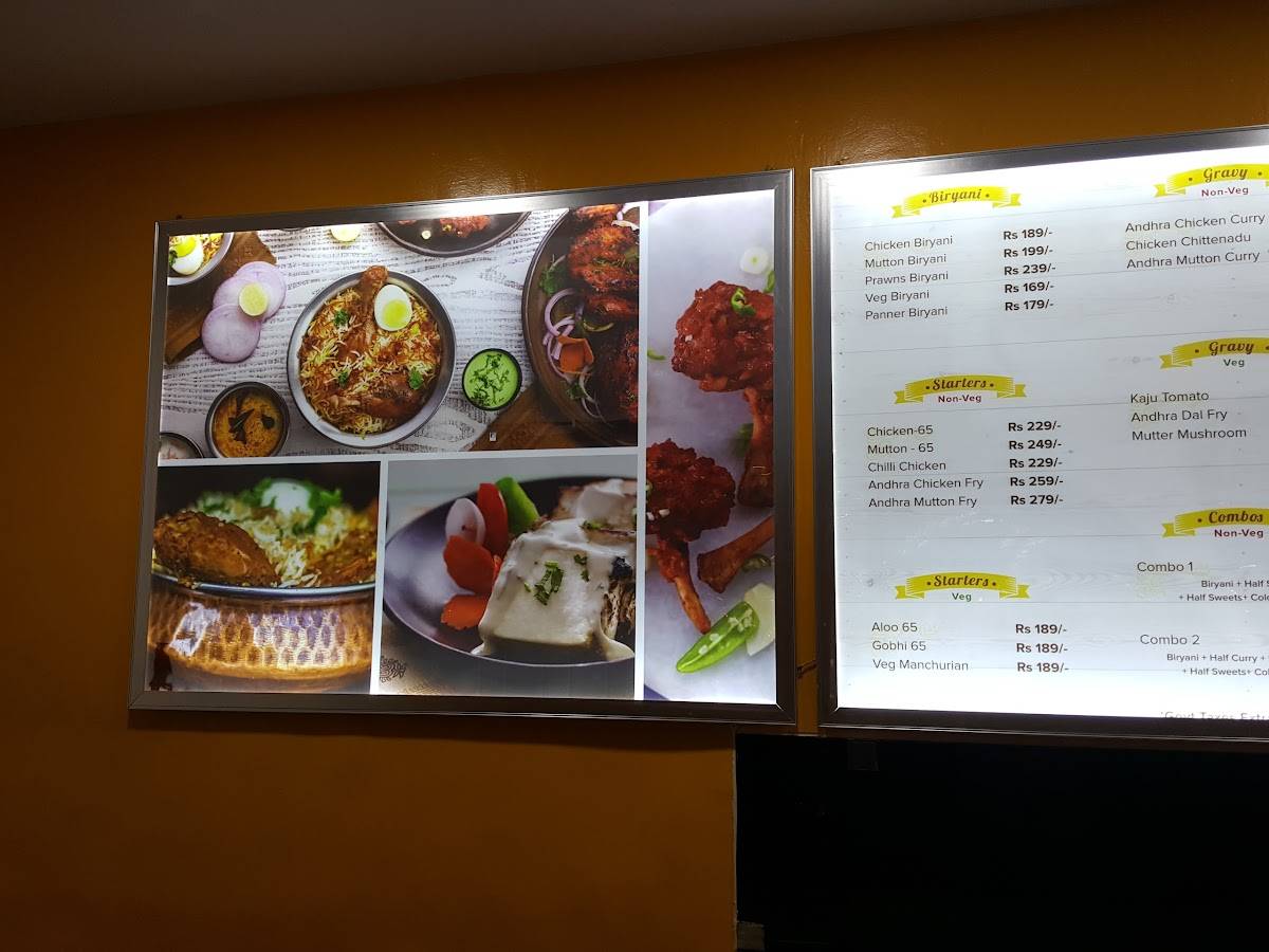 Menu at Bikkgane Biryani, Greater Noida, The Grand Venice Mall