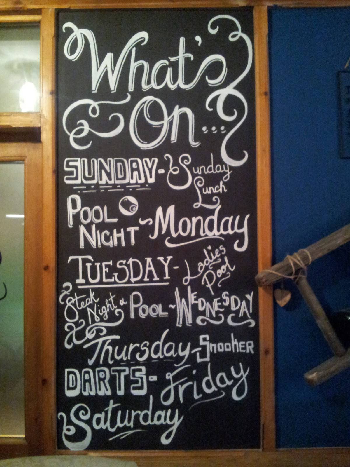 Menu at Bistro @ the Pocket restaurant, Barnsley