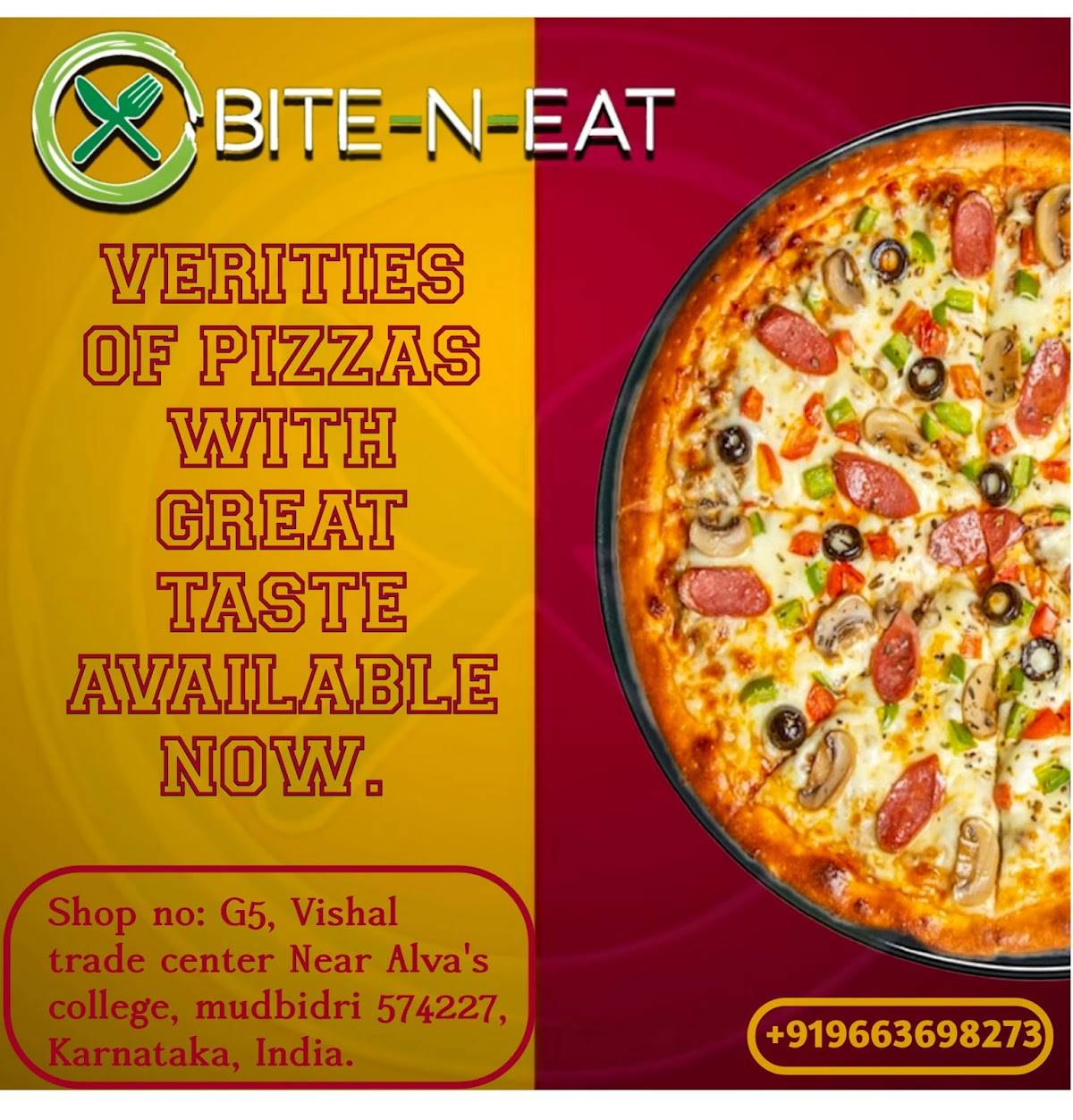 Menu at Bite N Eat, Moodbidri