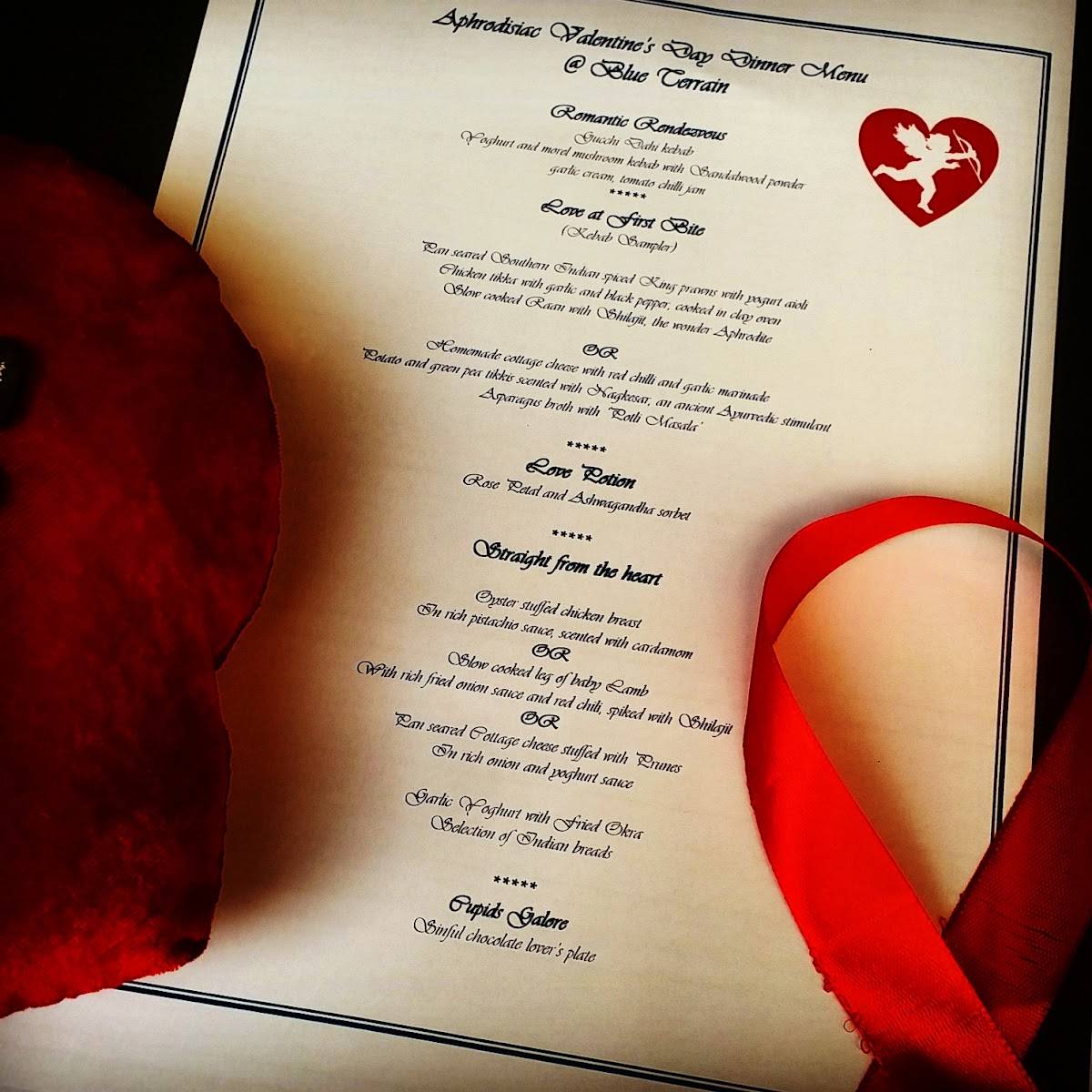 Menu at Blue Terrain, Bengaluru, Novotel Bengaluru Tech Park