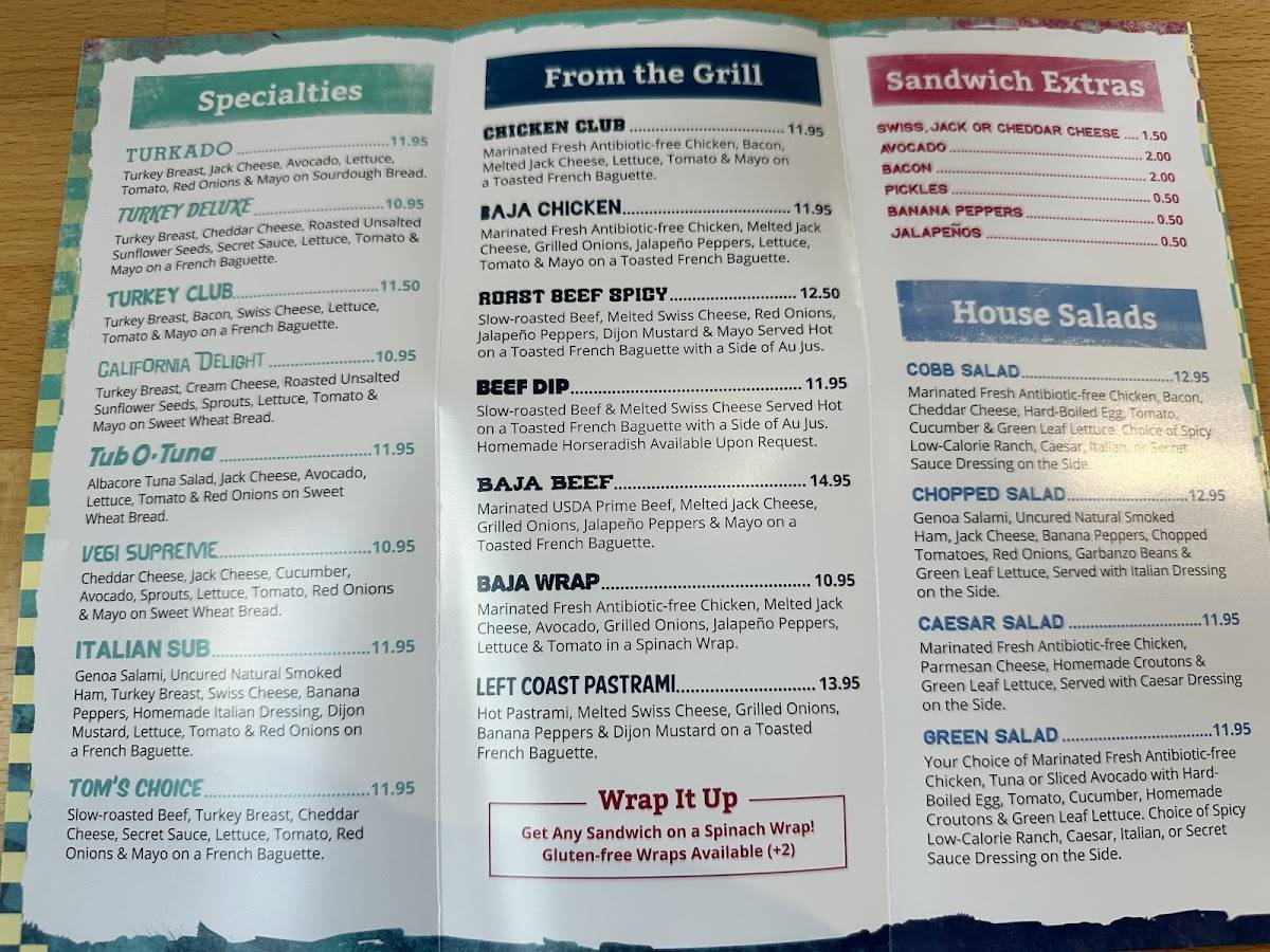 Menu at Board & Brew - Westlake Village pub & bar, Westlake Village