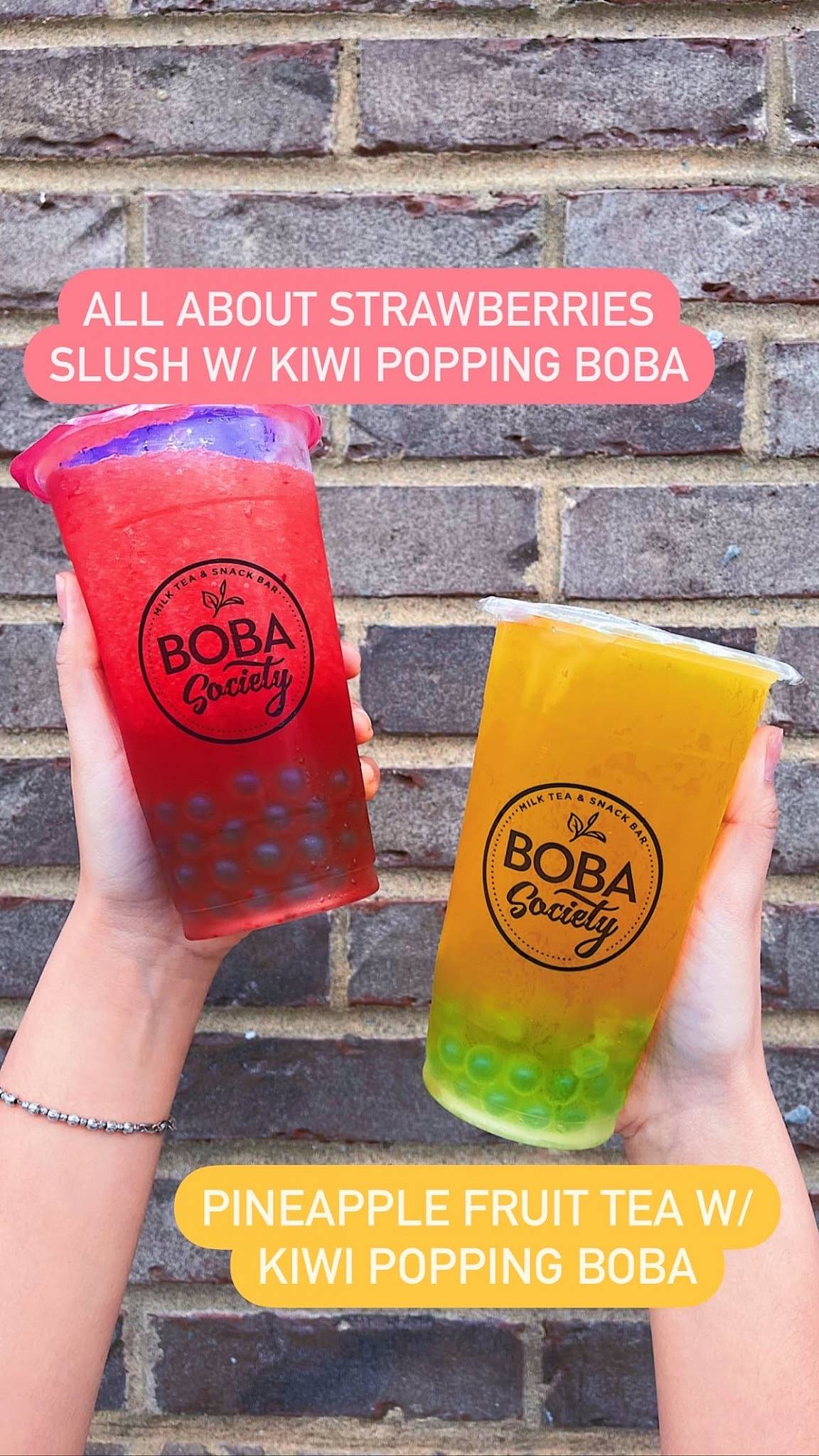 Menu at Boba Society Milk Tea & Snack Bar (Bubble Tea) - Lakeland, Lakeland