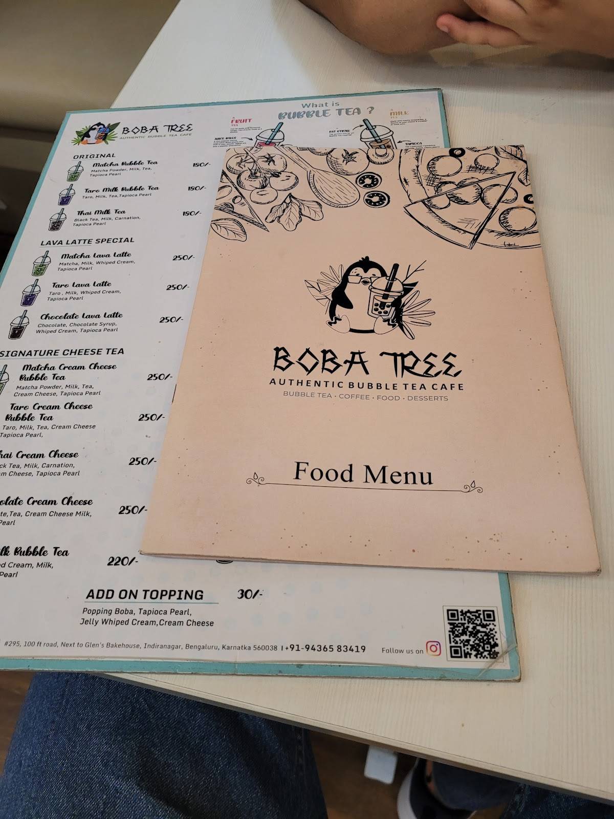 Menu at Boba Tree - Bubble tea cafe, Bengaluru, 295
