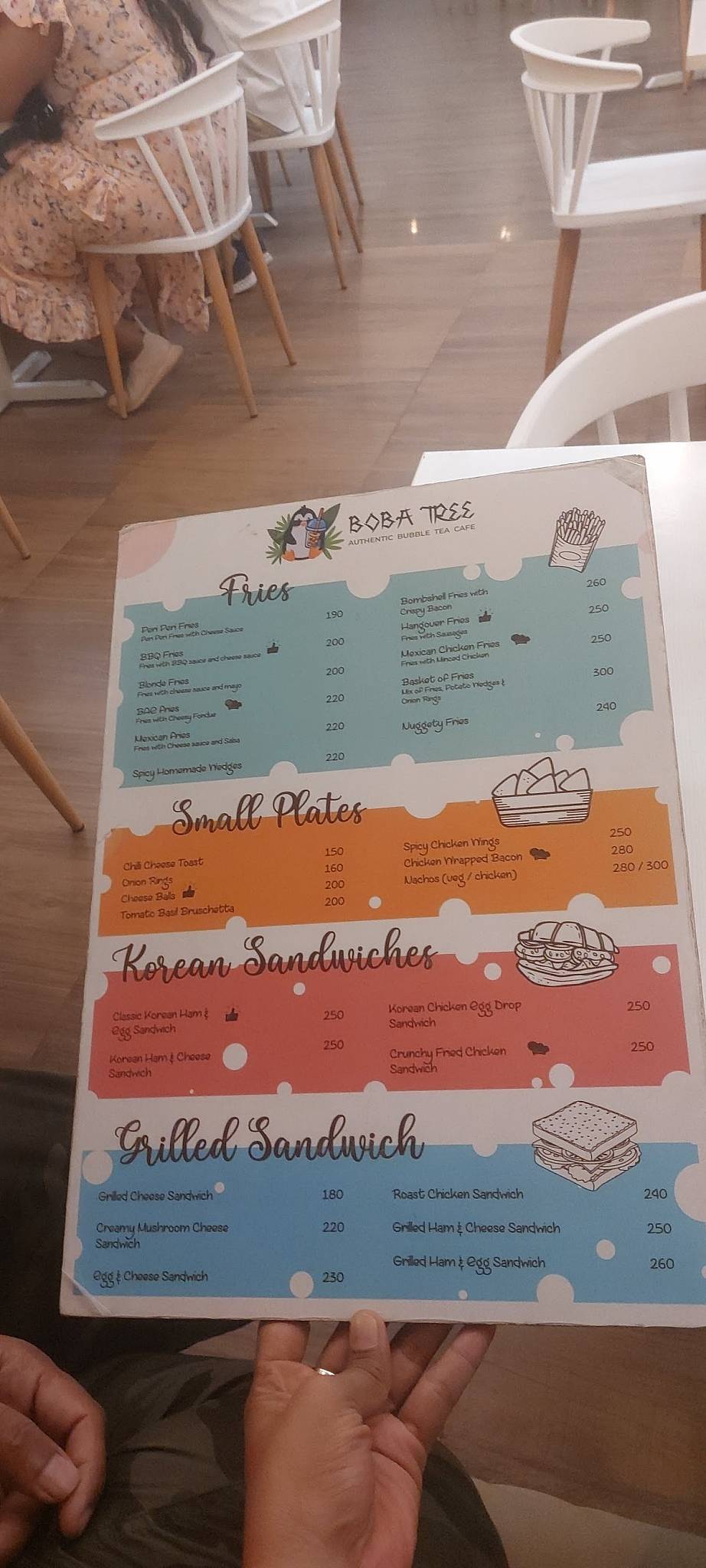Menu at Boba Tree - Bubble tea cafe, Bengaluru, 295
