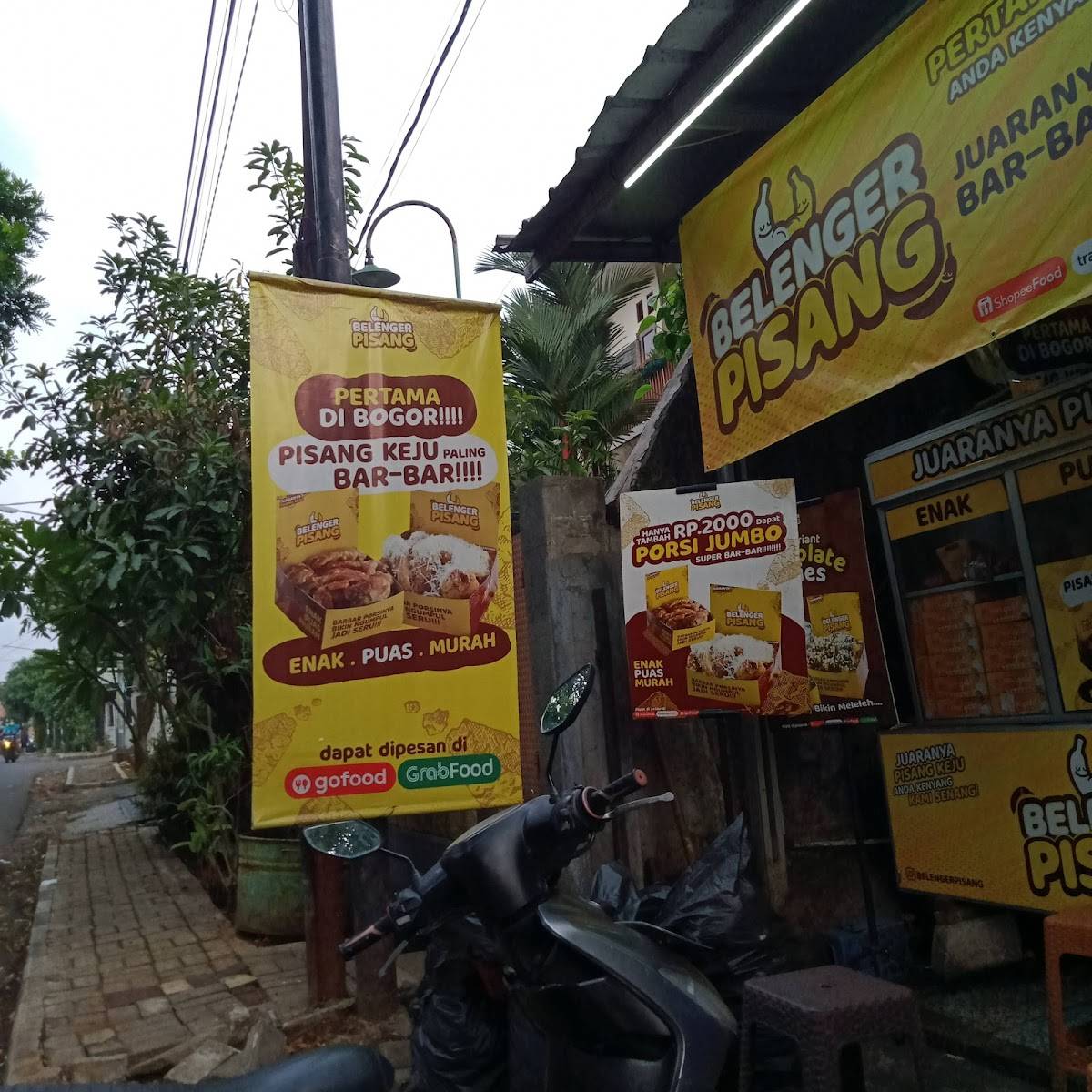 Menu at Belenger Pisang, Taman Cimanggu restaurant, Bogor