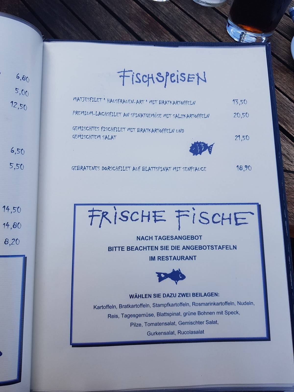 Menu at Borwin - Hafenrestaurant, Rostock
