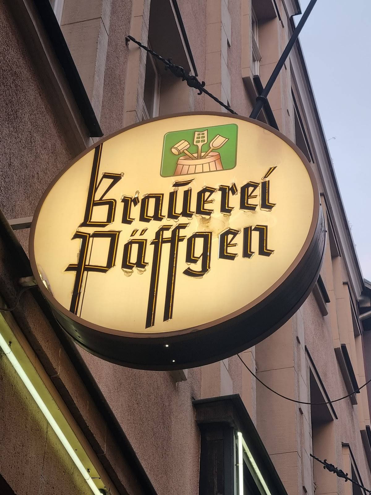 Speisekarte von Brauerei Päffgen pub & Bar, Köln