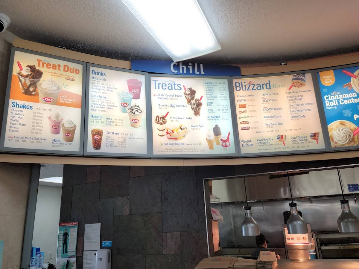 Menu at Dairy Queen Grill & Chill fast food, Perry