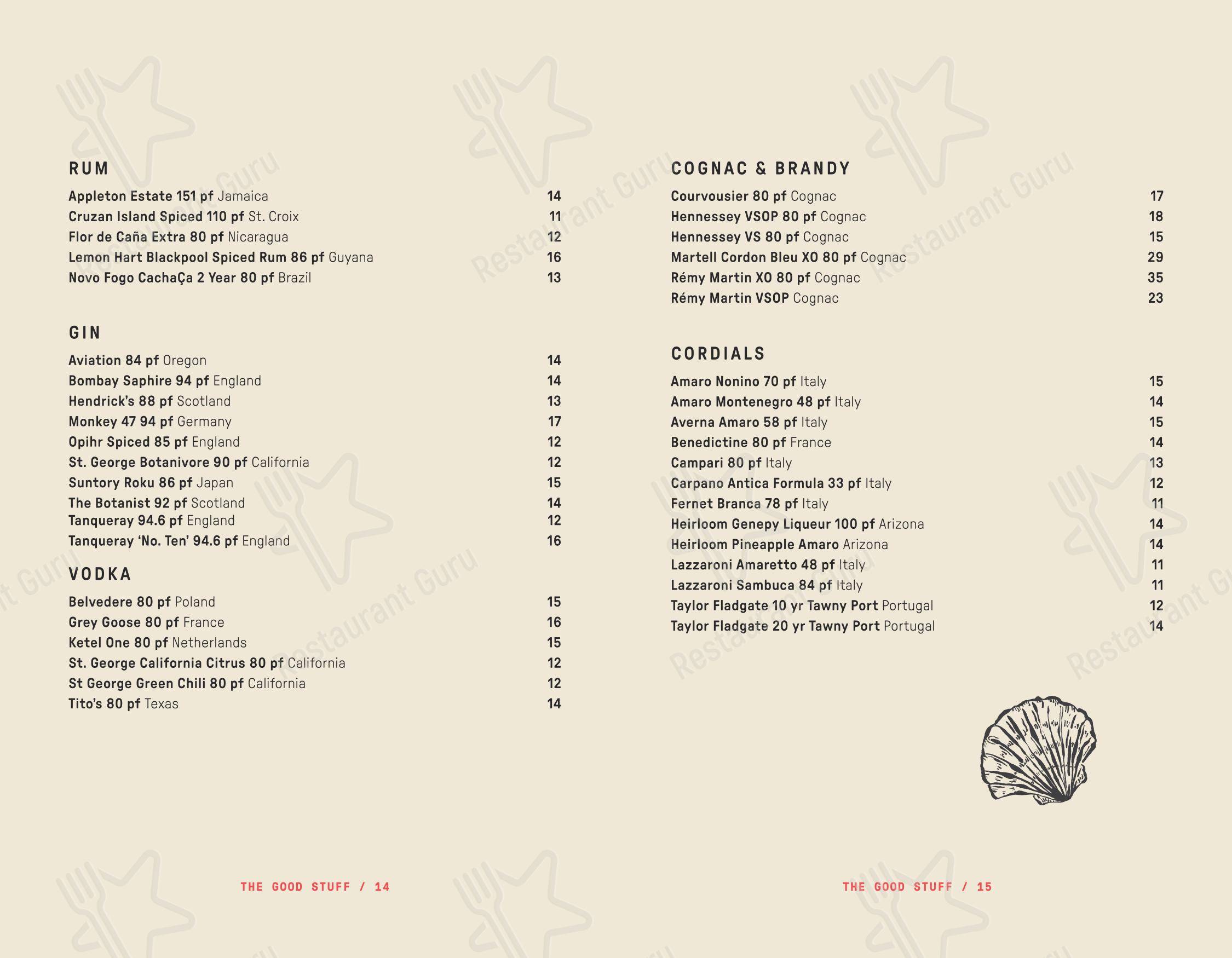 Menu at Buck & Rider Gilbert pub & bar, Gilbert