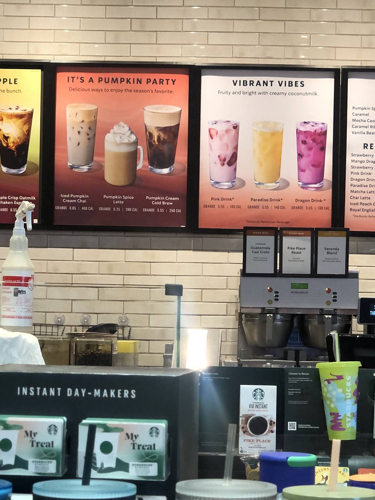 Menu at Starbucks, Buffalo, 2626 Delaware Ave