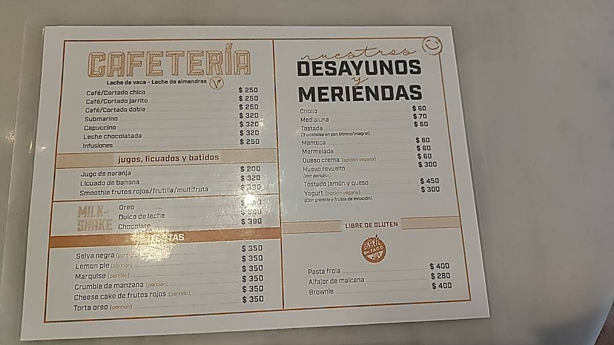 Carta del restaurante Burger Fan, Río Cuarto, Colón