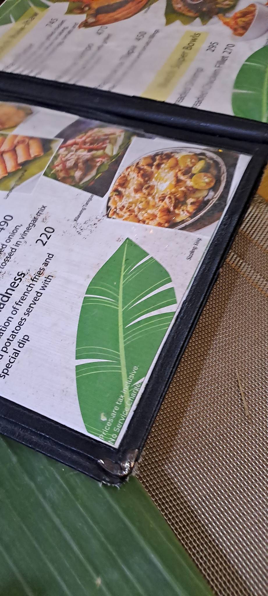 Menu at Butch Seafood & Grill Restaurant, Batangas, 8 National Road