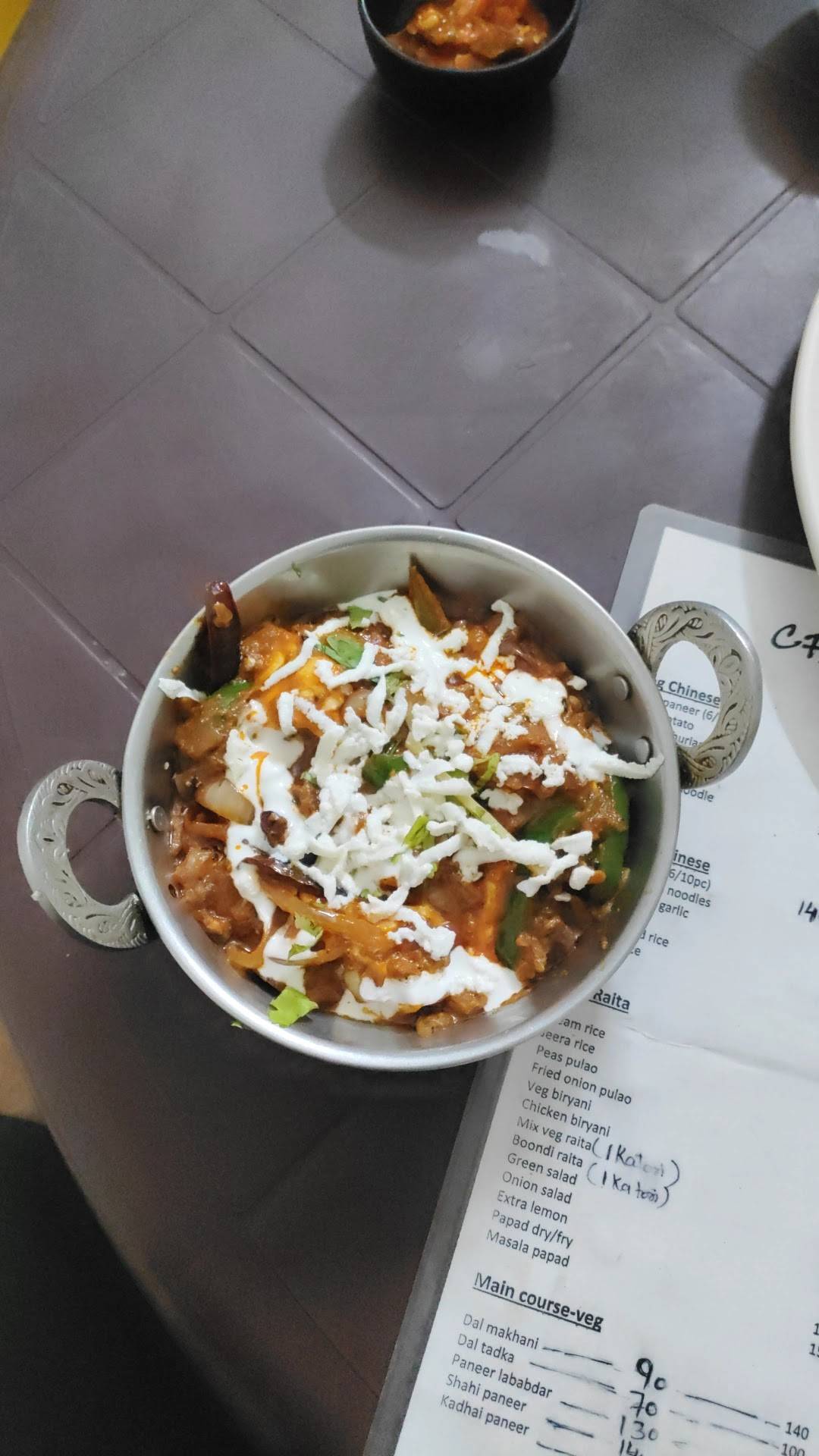 Menu at CHATOREY, Gurugram, Shop No 1