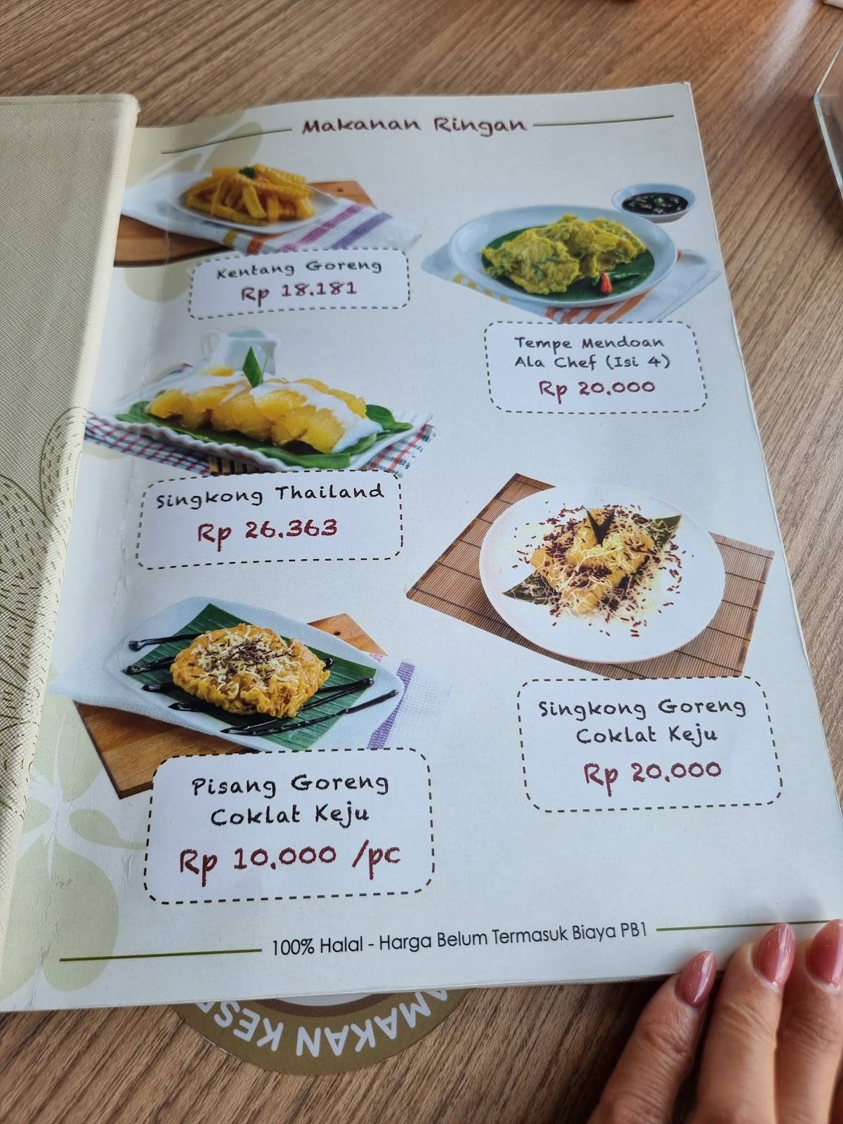 Menu at Cabe Merah restaurant, Pekanbaru, Mal Ciputra Seraya Lantai 3 ...