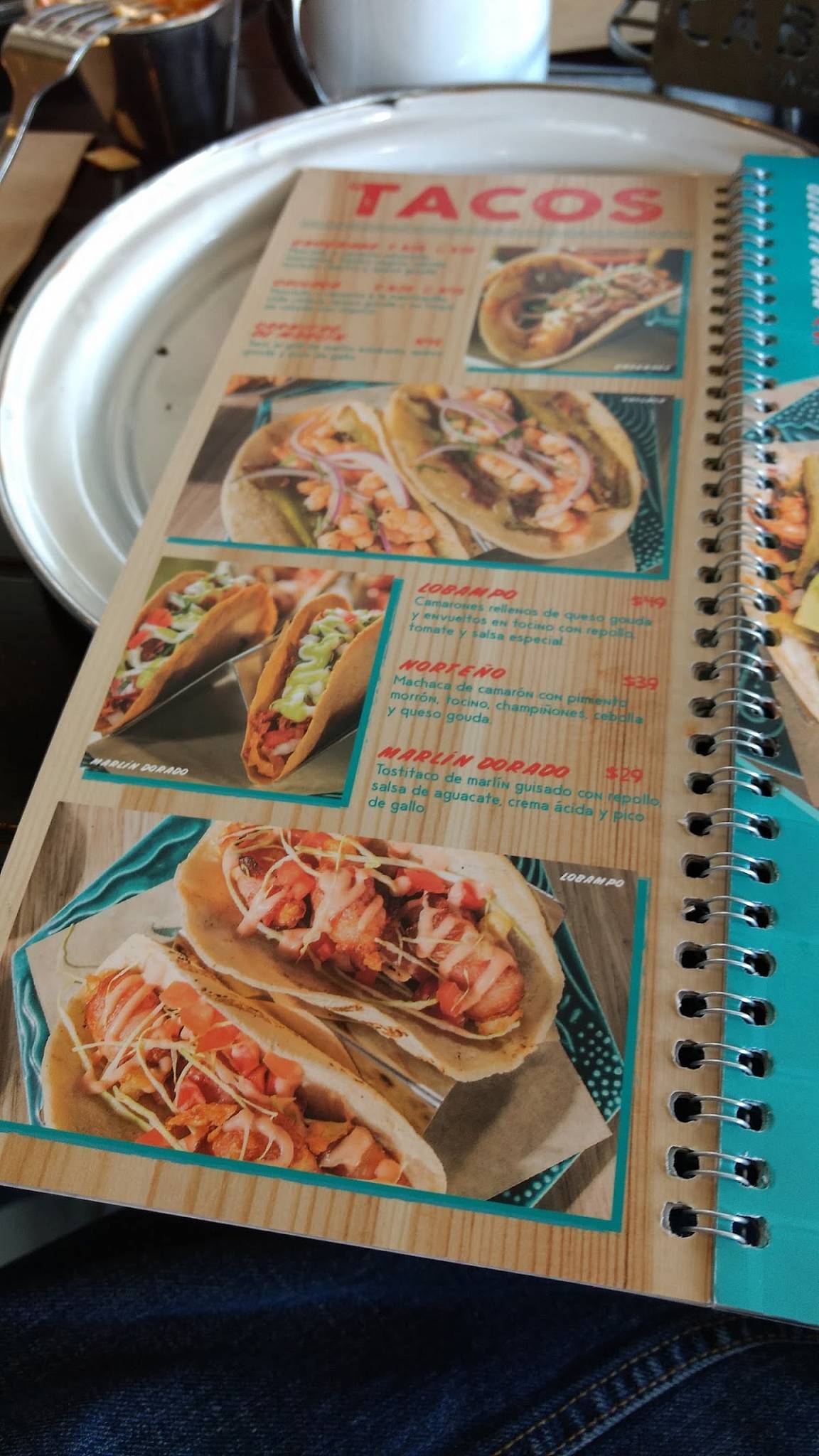 Menu at Cabo Grill Linda Vista restaurant, Guadalupe, Carretera Miguel ...
