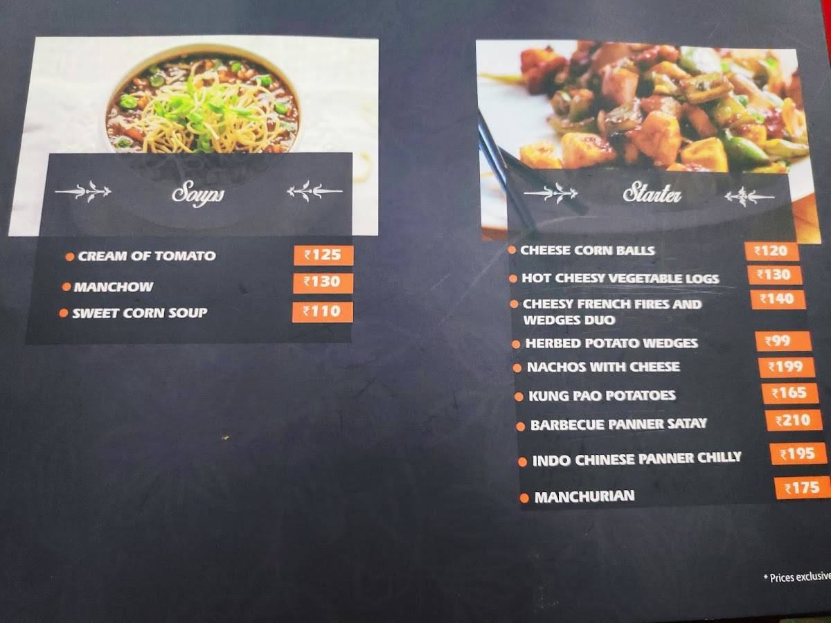 Menu at 7th heaven cakes and cafe hassan, Hassan