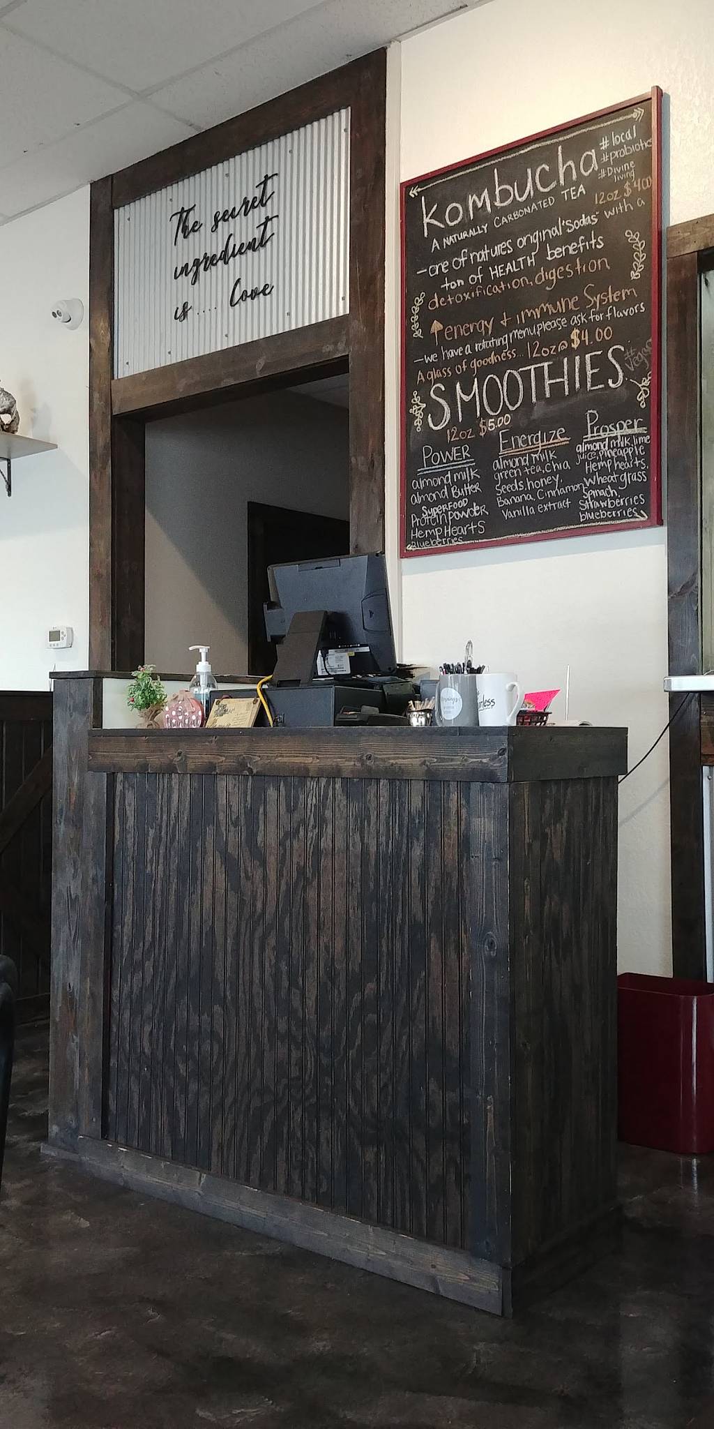 Menu at A Divine Encounter Café cafe, Fort Wayne