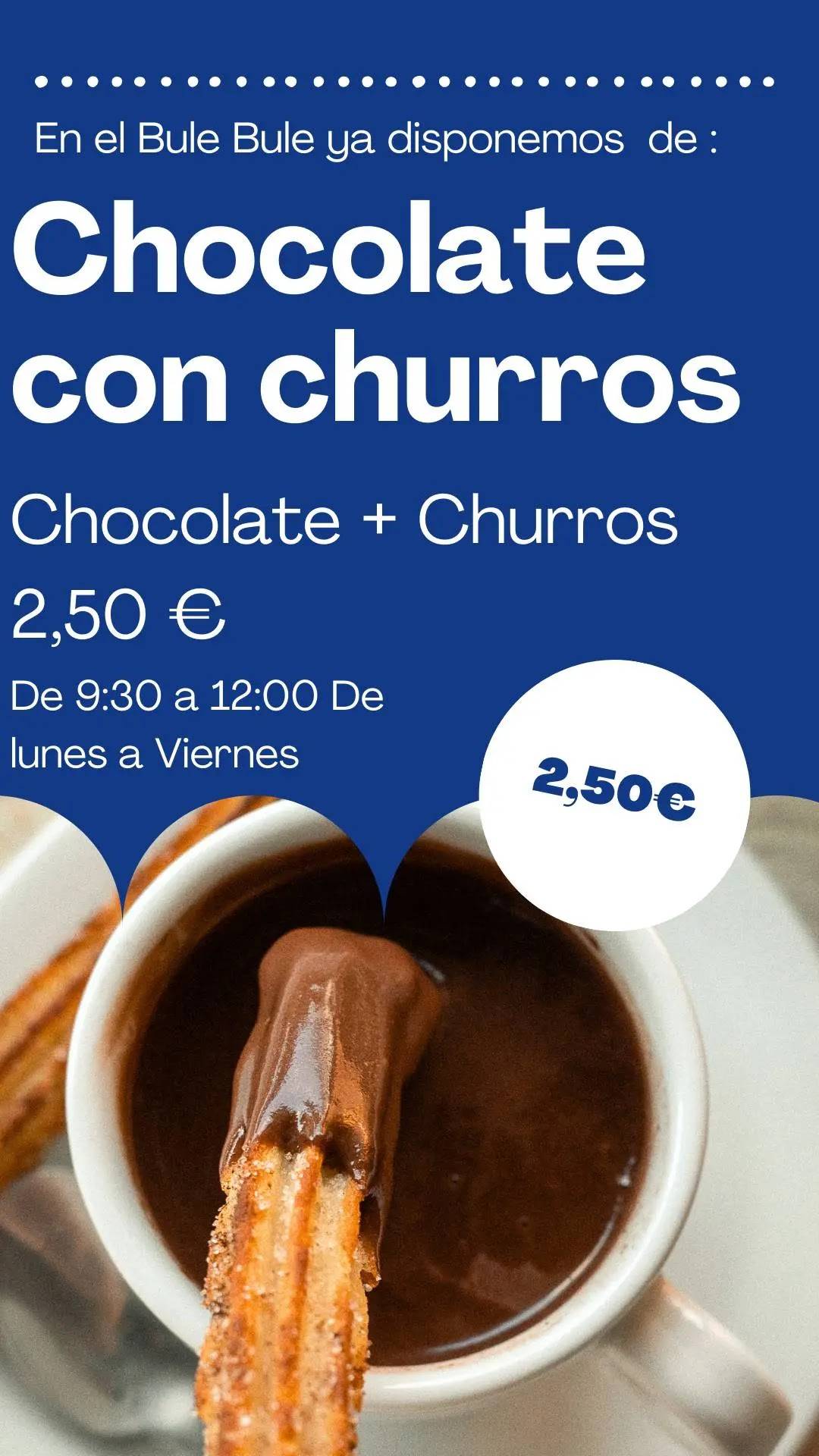 Carta de Cafe Bar Bule Bule, Redondela