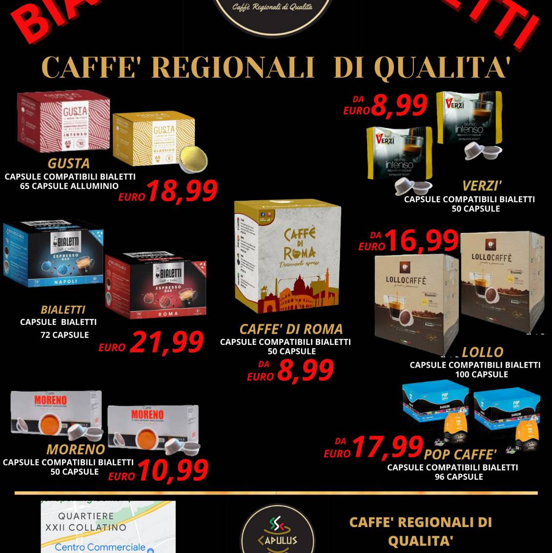 Menu da CAPULUS caffè bar, Roma