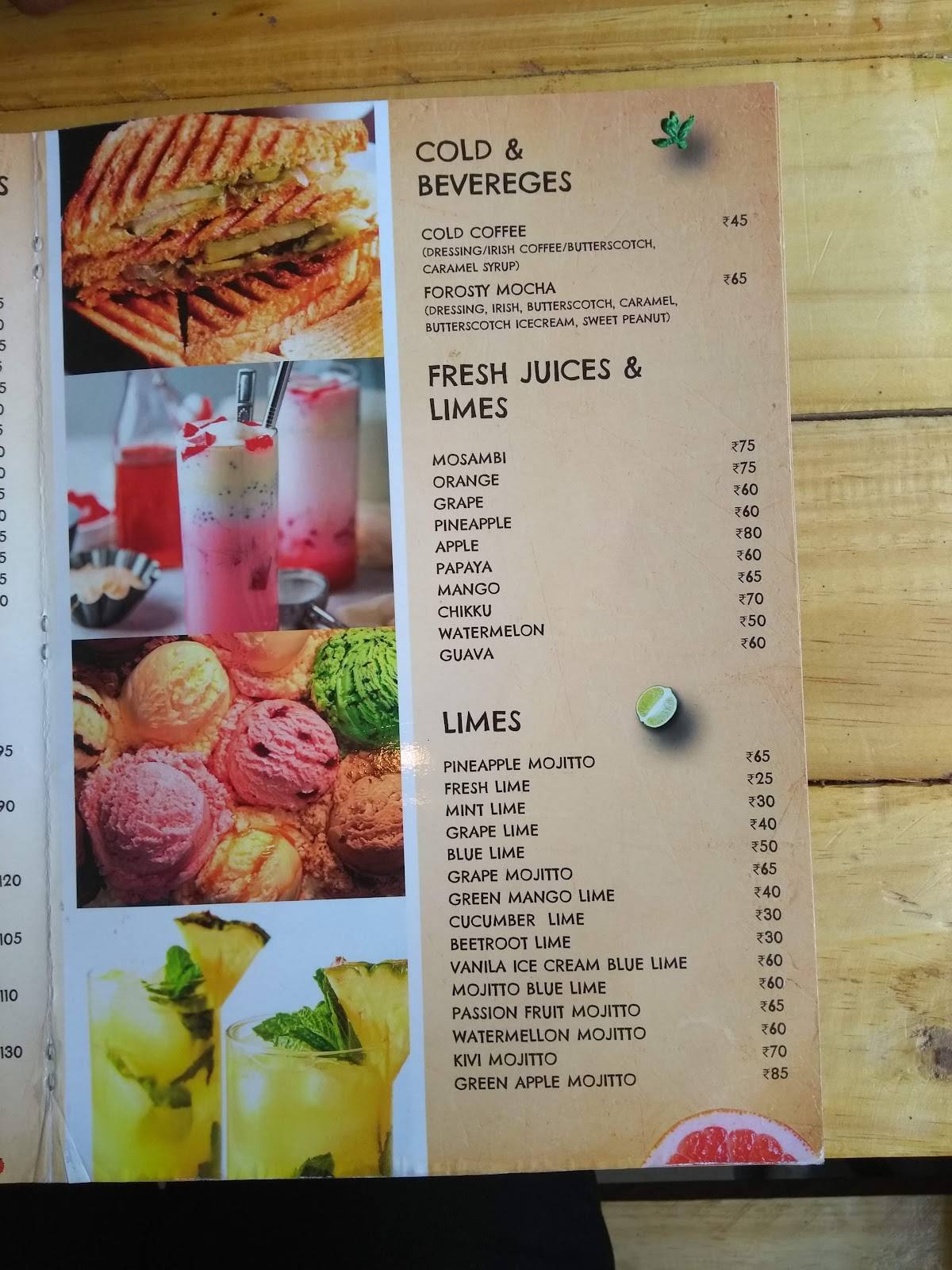 Menu at DAY 1 CAFE Thiruvalla, Thiruvalla