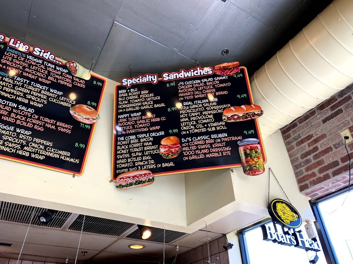 Menu at DJ's Bagel Café cafe, Fountain Hills