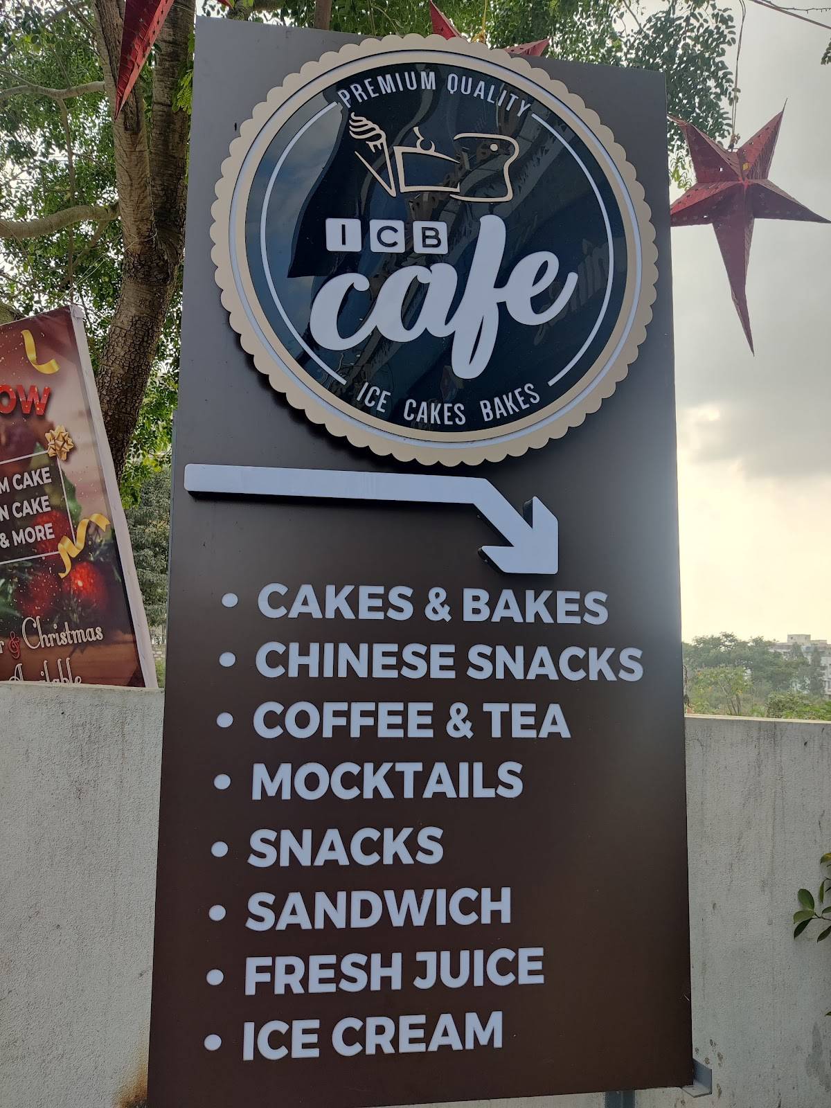 Menu at ICB Cafe, Bengaluru