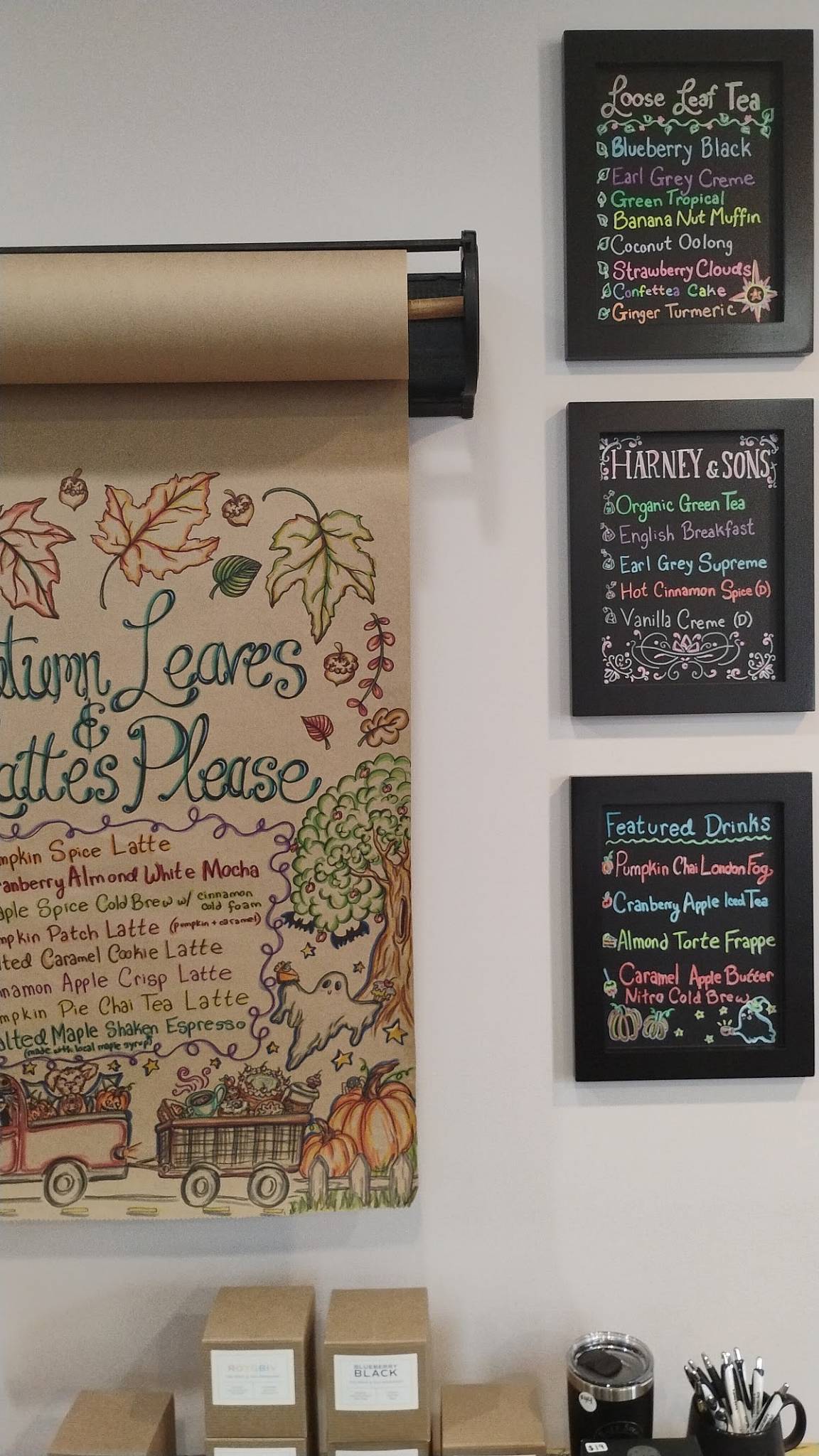 Menu at Pennie's Bake Shop & Espresso Bar, Butler