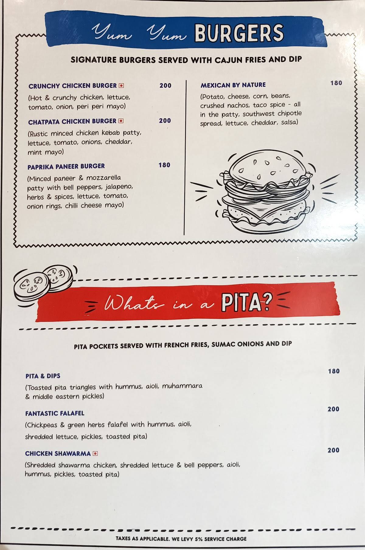 Menu at Cafe Yum Yum, Ranchi, Pantaloons Mall