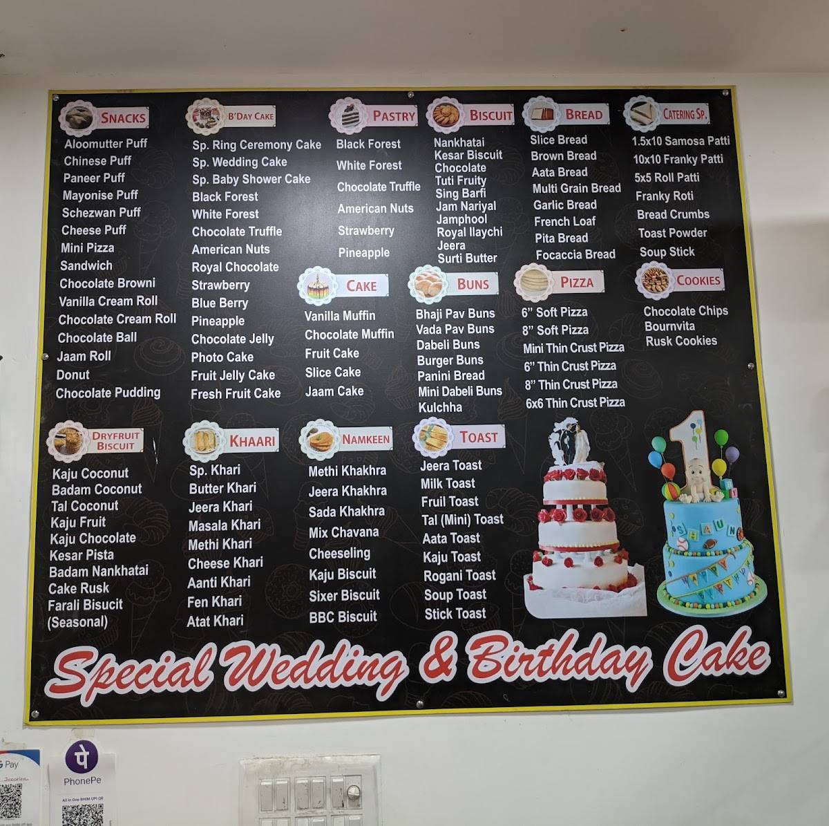 Menu at Cake Junction, Ahmedabad, Shop no:- B/3