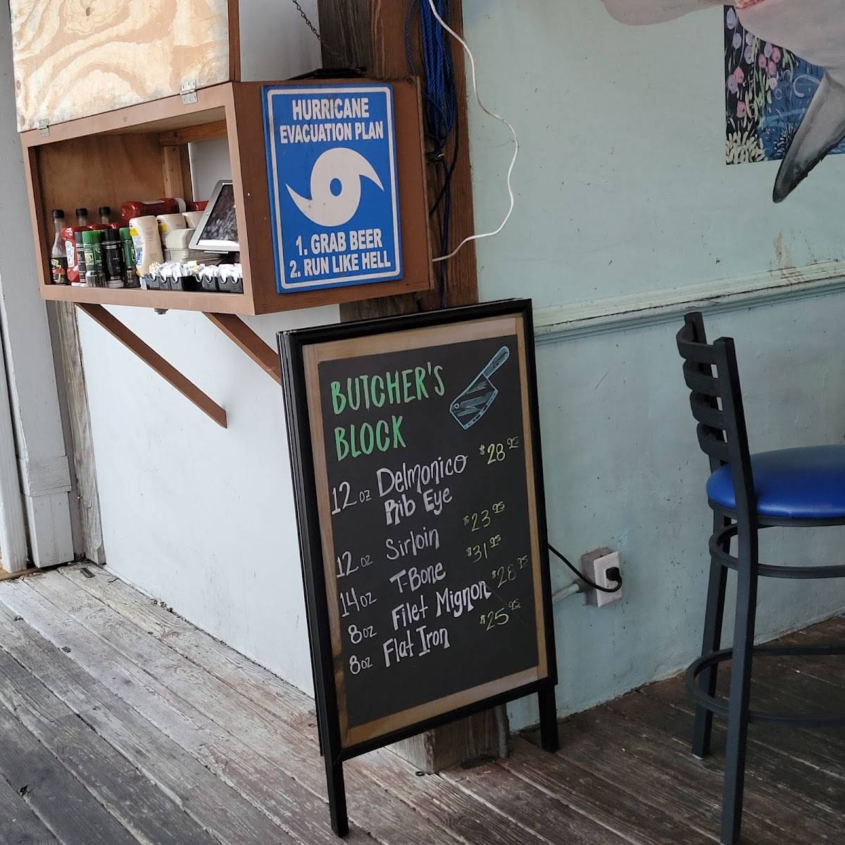 Menu at Cass Cay Restaurant & Bar, Burnt Store Marina