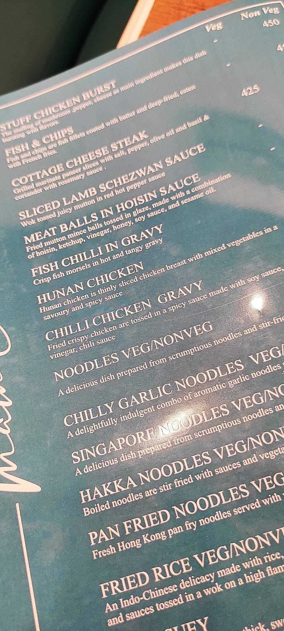 Menu at Centaurus - Cafe Lounge, Lucknow
