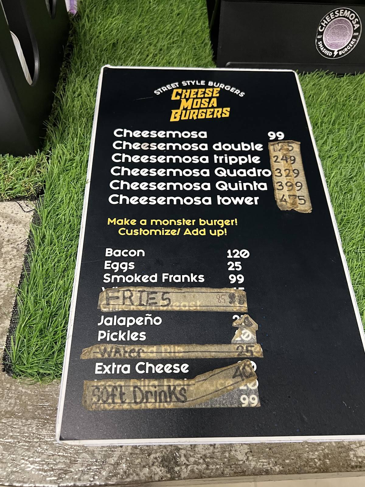 Menu at Chef Marquin’s Burgers Redefined PH restaurant, Cebu City